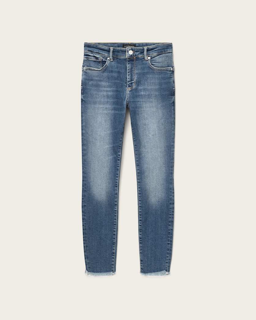 Miller Push Up Skinny Fit Denim Jeans DEEP ROYAL BLUE | ALLSAINTS